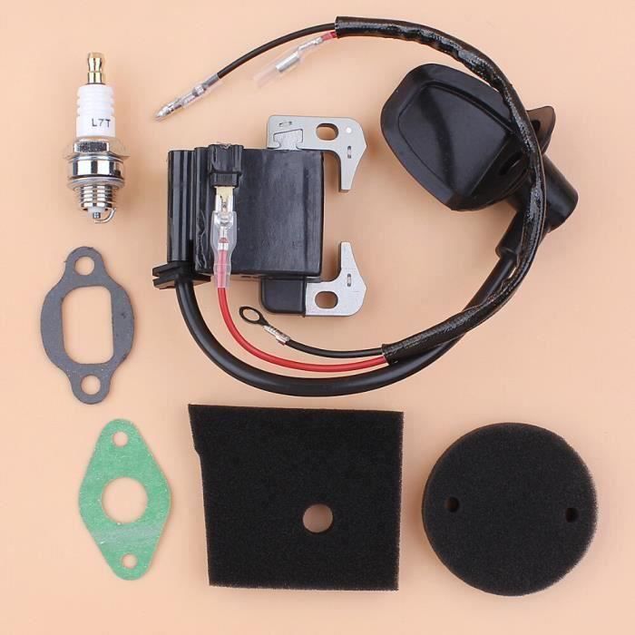 Tondeuse,Kit de joint de filtre à Air magnétique, Module de bobine d'allumage, pour ROBIN NB411 ...