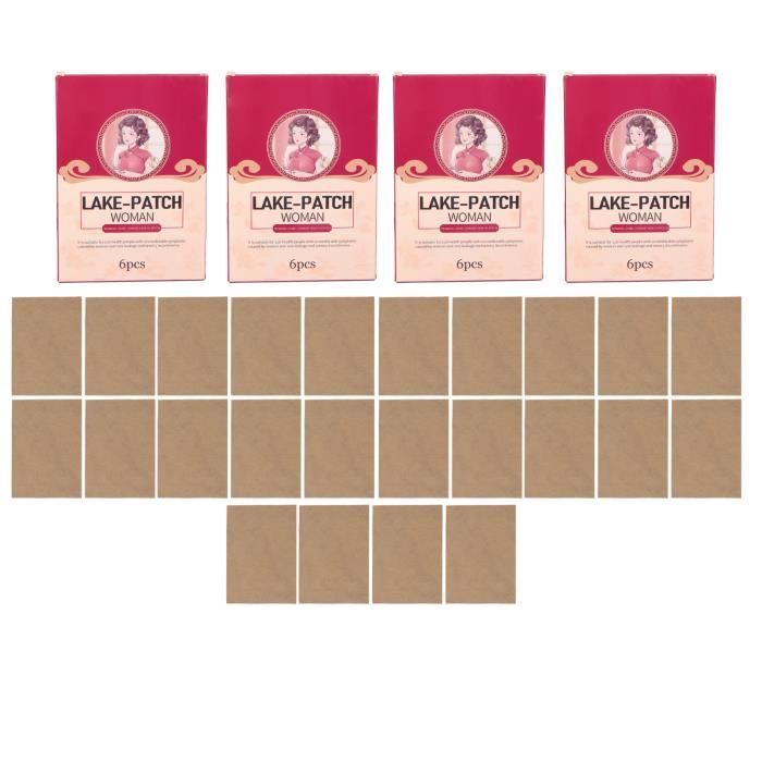 Drfeify Patch de soin de l'énurésie Lot de 24 Patchs de Soins de L'énurésie pour Femmes ...