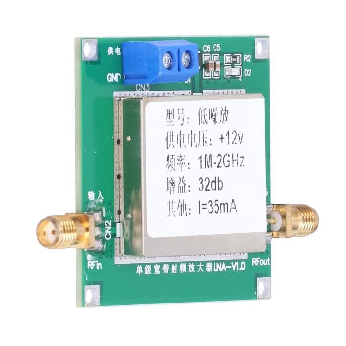 Duokon module amplificateur LNA Amplificateur RF WideBand 32DB Gain à ...