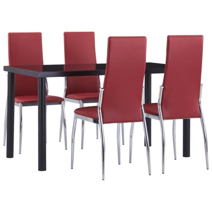 Table de salle à manger 180 x 90 x 972cm Bois ♫ mee - Cdiscount Maison