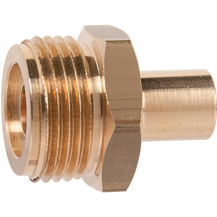 Raccord mâle - FAVEX - Modèle 20x15 - Diamètre 12 mm - Laiton ...