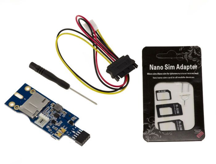 Adaptateur MiniPCIe vers USB - Non spécifié - Module WWAN LTE - Support ...