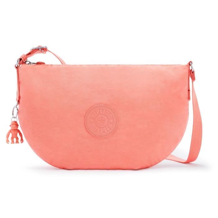 Kipling Basic Emelia Crossbody M Fresh Coral [120070] - sac à épaule ...