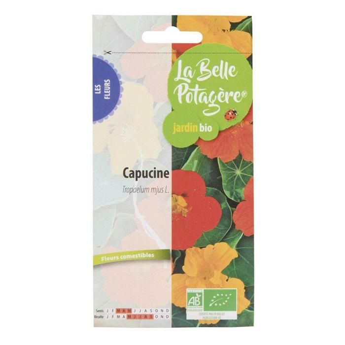 Graines à semer - Capucine - 3,5 g - Cdiscount Jardin