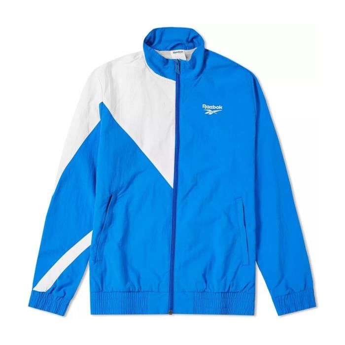 Reebok Veste de survêtement Lf Tracktop Bleu - Cdiscount Prêt-à-Porter