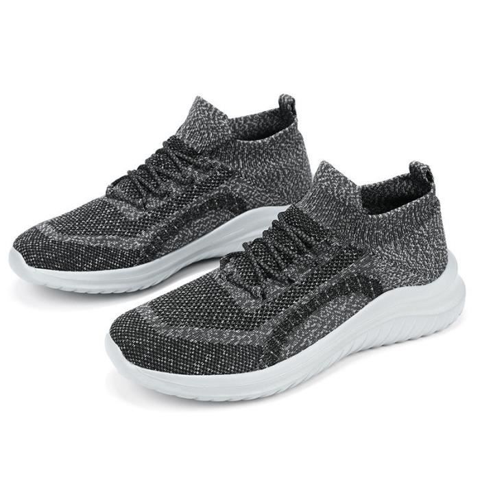 Chaussures à lacets gris pour hommes Gris - Cdiscount Chaussures