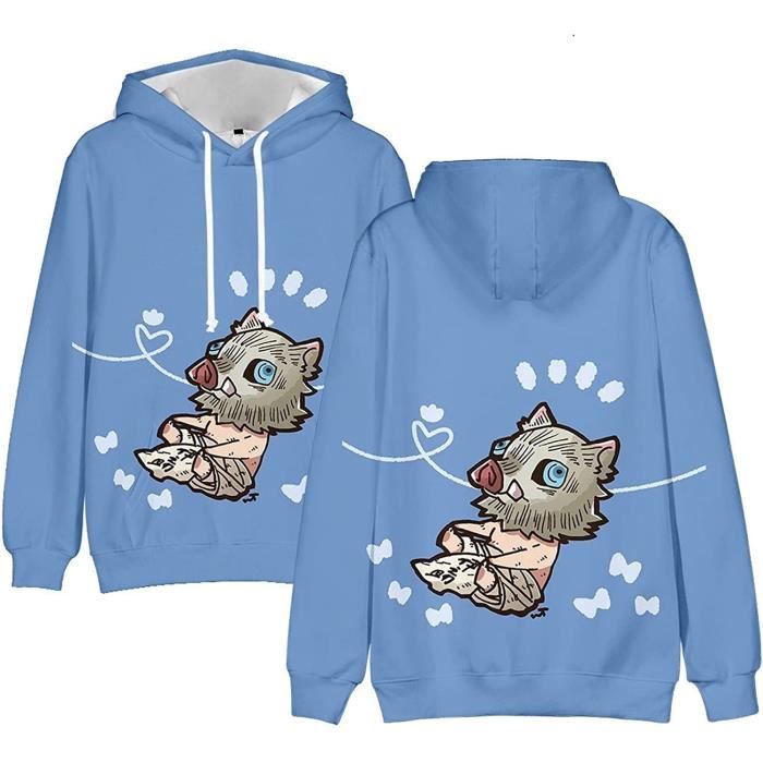Anime Demon Slayer Kimetsu No Yaiba 3D Sweats à Capuche Imprimés Hommes ...