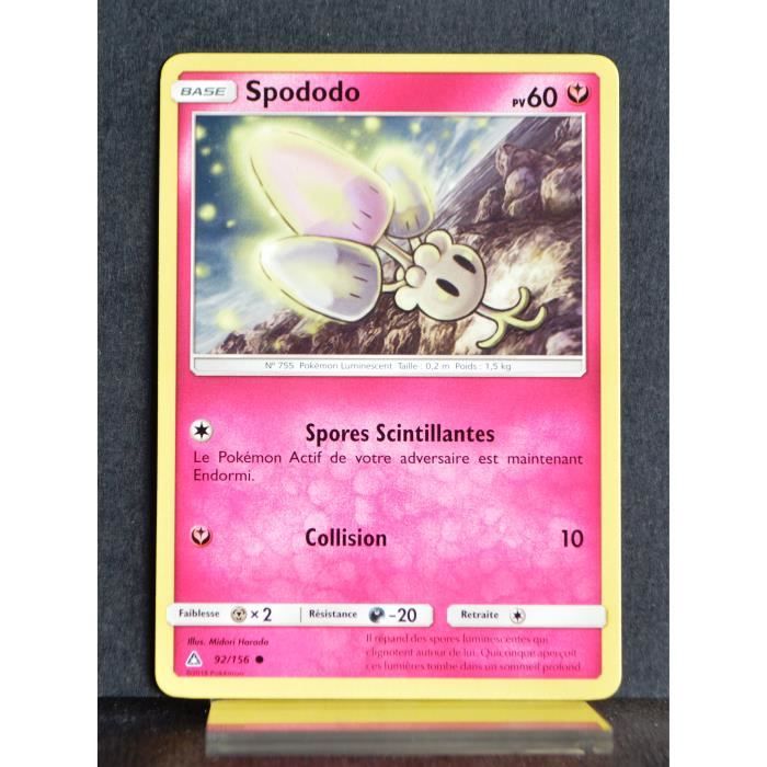 Carte Pokémon 92-156 Spododo SL5 - Soleil et Lune - Ultra Prisme NEUF ...