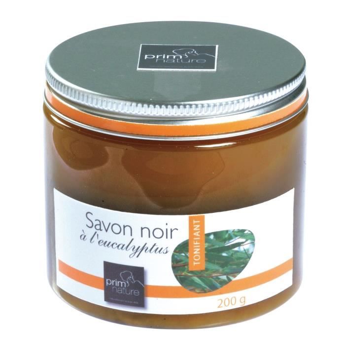 Prim Nature Savon Noir à l'Eucalyptus 200g - Cdiscount Au quotidien