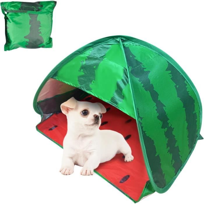 Tente De Plage Pour Chien, 1 Pack Pastèque Tente De Plage Portative À Ouverture Automatique Mini ...