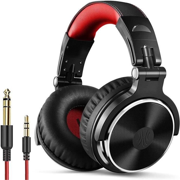 Casque Audio Filaire Dj Piano Guitare Avec Micro, Hi-Res Audio Extra ...