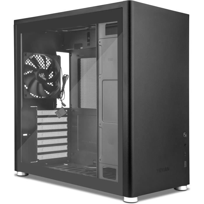 Boîtier Pc Gamer Hussar Plus Tour Entière Motherboard Compatible Atx ...