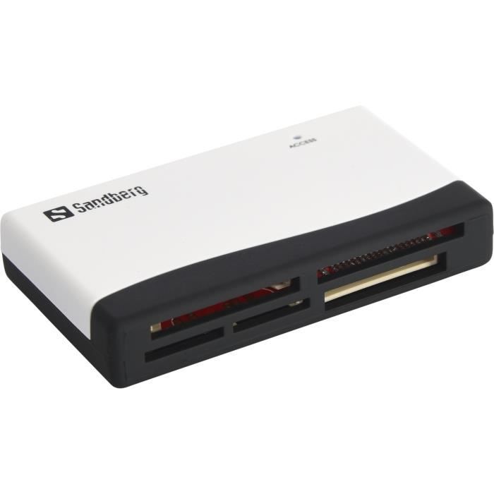 Sandberg Multi Card Reader, CF, CF Type II, CF+, CFast, CFast 2.0, DV ...