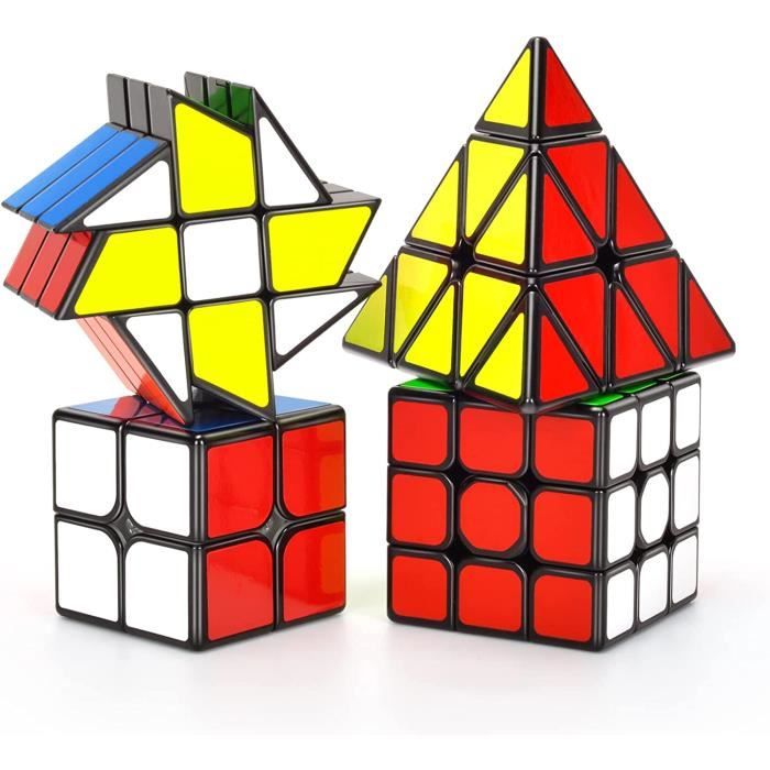 TOYESS Speed Cube Set, Cube Magique 2x2 + Magic Cube 3x3 + Cube ...