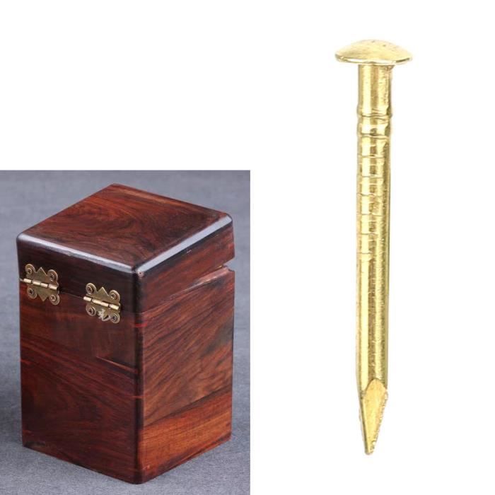 Clou à tête ronde en laiton - TBEST - Quatre styles de charnières ...