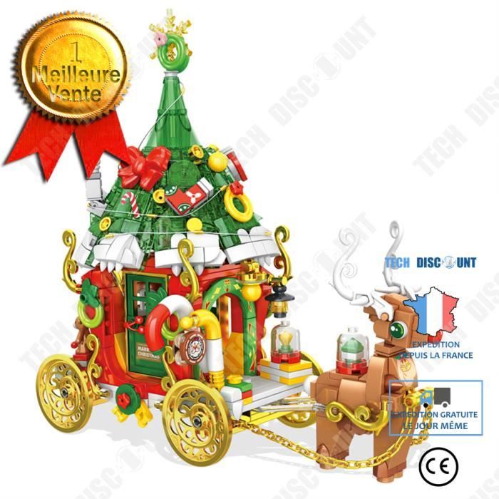Puzzle - TD® - Wapiti de Noël - 400-800 pièces - Compatible Lego ...