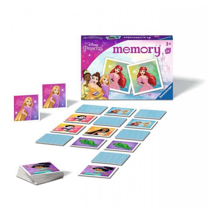 Jeu de mémoire - RAVENSBURGER - Disney Princesses - 2 joueurs ou plus ...