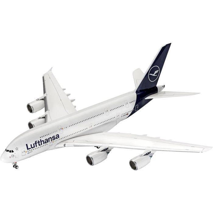 Revell 03872 Maquette d'avion Airbus A380–800 Lufthansa, échelle : 1/ ...