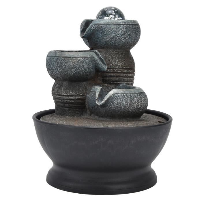 Fontaine de table - ATYHAO - Modèle 10697 - 7 couleurs - Pompe silencieuse - LED colorées ...