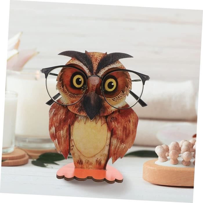 Support De Rangement Pour Lunettes Décor En Bois Porte-Lunettes Support ...