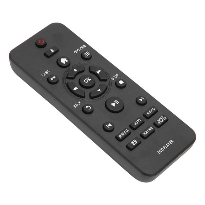 Telecommande du lecteur DVD Telecommande de Remplacement Telecommande Universelle Compatible pour RC5721 DVP3670K DISC DVD Minifinke Cdiscount TV Son Photo