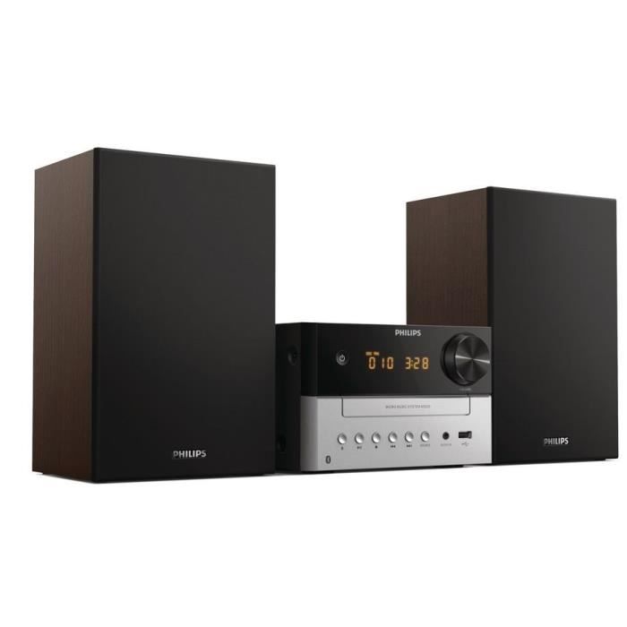 PHILIPS TAM3205 - Mini Chaîne Hi-Fi CD, USB, Bluetooth, Radio FM - 18W ...