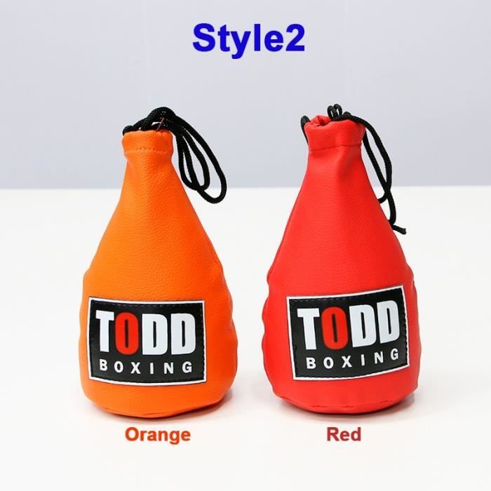 Style1 Red - Sac de sable pour exercices de boxe réflexe, sac de frappe ...