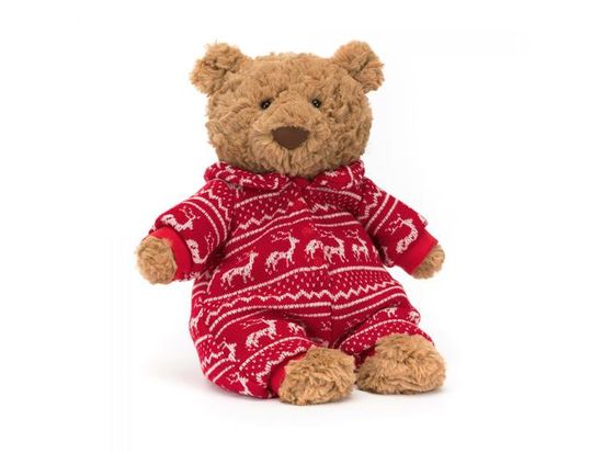 Bartholomew Bear Winter Pyjamas 8 cm x 12 cm x 26 cm - Cdiscount Jeux ...