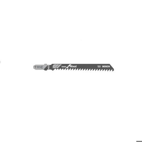 Lames de scie sauteuse bois T111C HCS - BOSCH - 2608630033 - Cdiscount ...