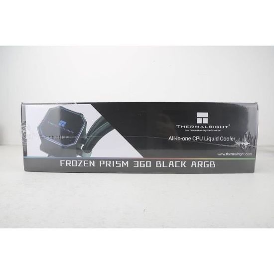 Thermalright Frozen Prism 360 Black ARGB CPU Liquid Cooler - Cdiscount ...
