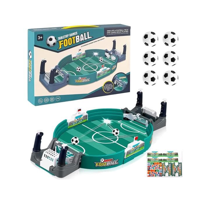 Mini Babyfoot Jeu de Baby Foot: Mini Football Enfant Jeux de Societe ...