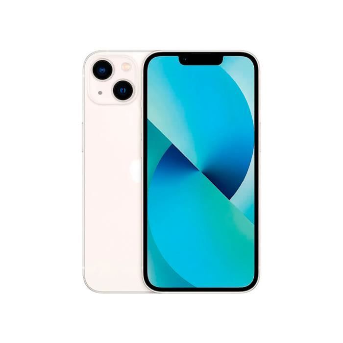Apple iPhone 13 256Go White Star (Starlight) MLQ73QL/A Blanc ...