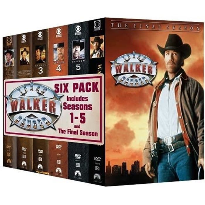 DVD - WALKER, TEXAS RANGER - SAISONS 1 À 6 - Coffret - Français - Tous ...