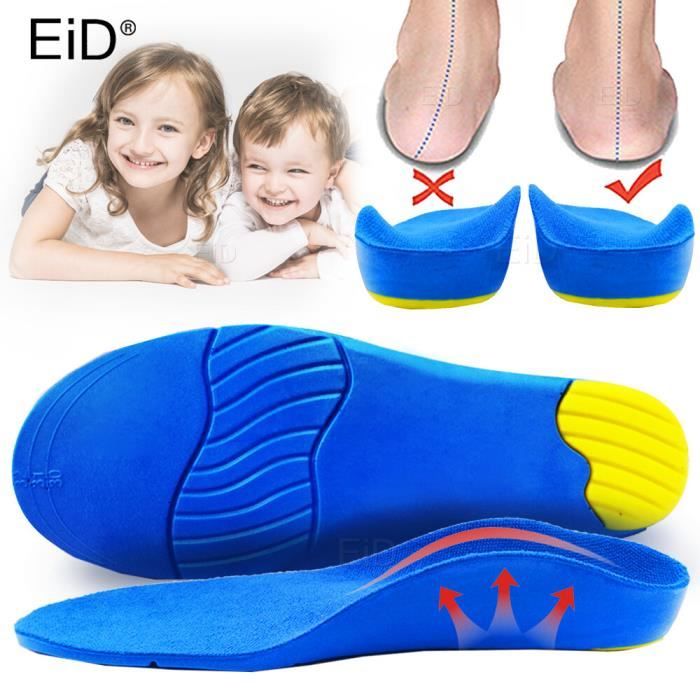 Semelles,Semelles orthopédiques pour enfants,pour pieds plats,Support ...