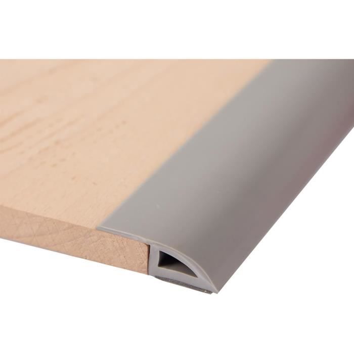 1M Seuil de Porte Adhesif Barre de Seuil de Porte de Sol en PVC Barre ...