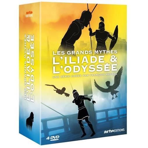 Arte Editions Coffret LIliade et lOdysée Les Grands Mythes DVD - 3453270086811 - Cdiscount DVD