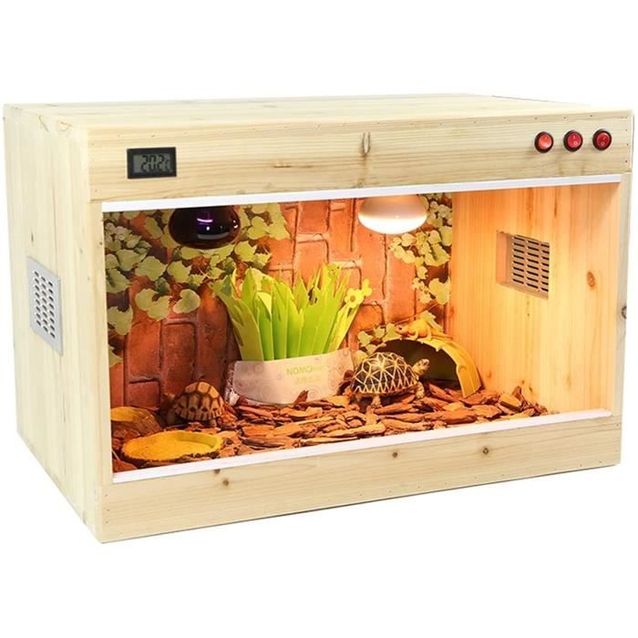 Terrarium de Reptiles Vivarium, réservoir de Transport d'alimentation ...
