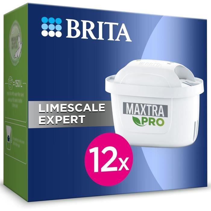 BRITA Maxtra Pro Limescale Expert – Lot de 12 cartouches filtrantes ...