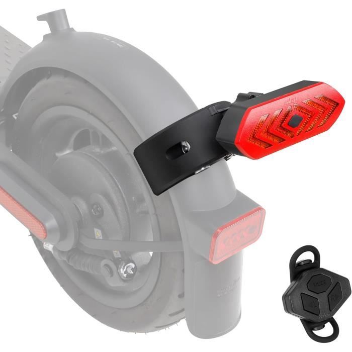 Vélo Scooter Feu Arrière Avec Télécommande Super Lumineux Vélo Feu ...
