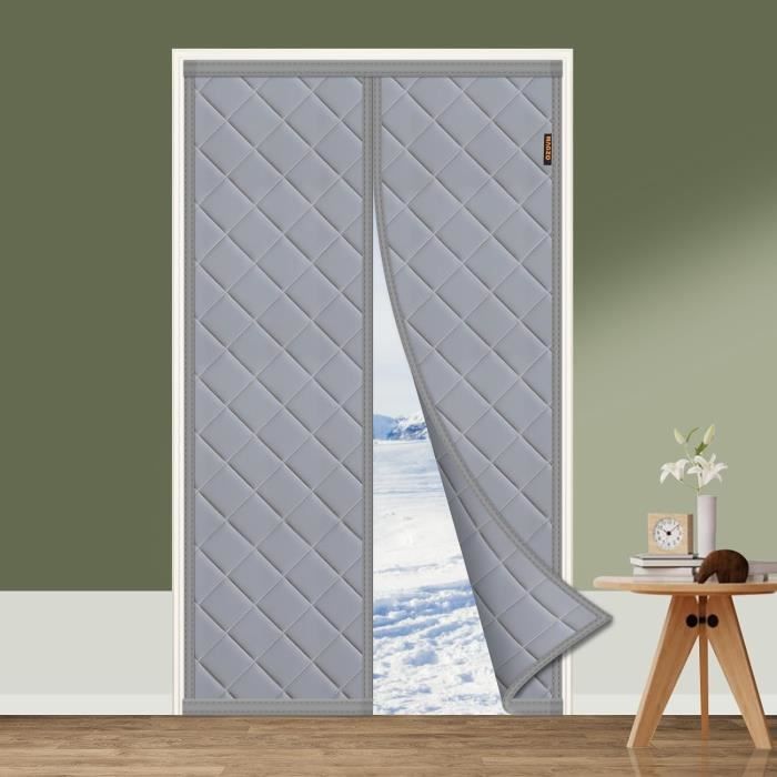 Rideau De Porte Isolant Thermique 90 X 200 Cm, Rideau De Porte À ...