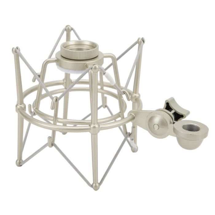 EIF Microphone Shock Mount Clip Mic Anti Vibration Holder pour Studio d ...