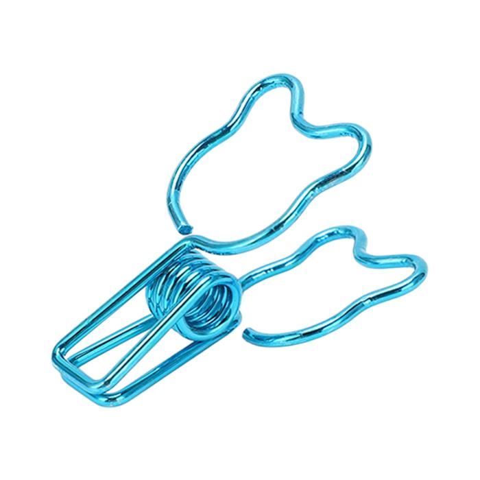 Fdit trombones 100pcs petits clips de reliure polyvalents innovants en ...