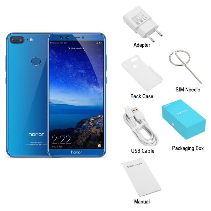 HONOR 9 Lite 3+32 Go Bleu - Cdiscount Téléphonie