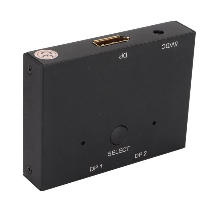 Keenso Répartiteur Displayport Displayport Splitter Commutateur ...