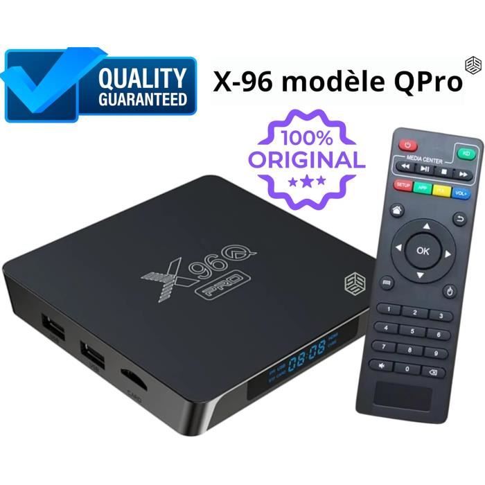 Boîtier IPTV - PRUMYA - X96Q Pro - Android 10.0 - 4K HD - 1GO RAM - 8GO ...