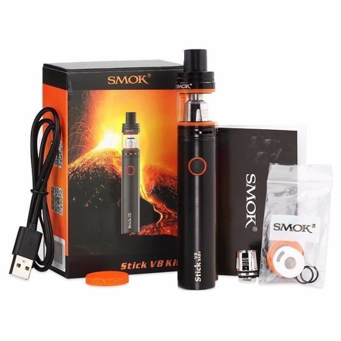 Smok Stick v8 Baby Kit Cigarette Electronique 3000mah 5ml Noir ...