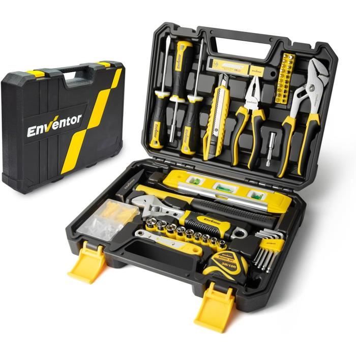 Boîte À Outils, 108 Pièces Malette Outils Complete, Caisse À Outil Avec ...