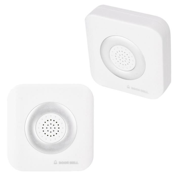 Sonnette filaire - VBESTLIFE - Carillon 12V - Plastique ABS ...