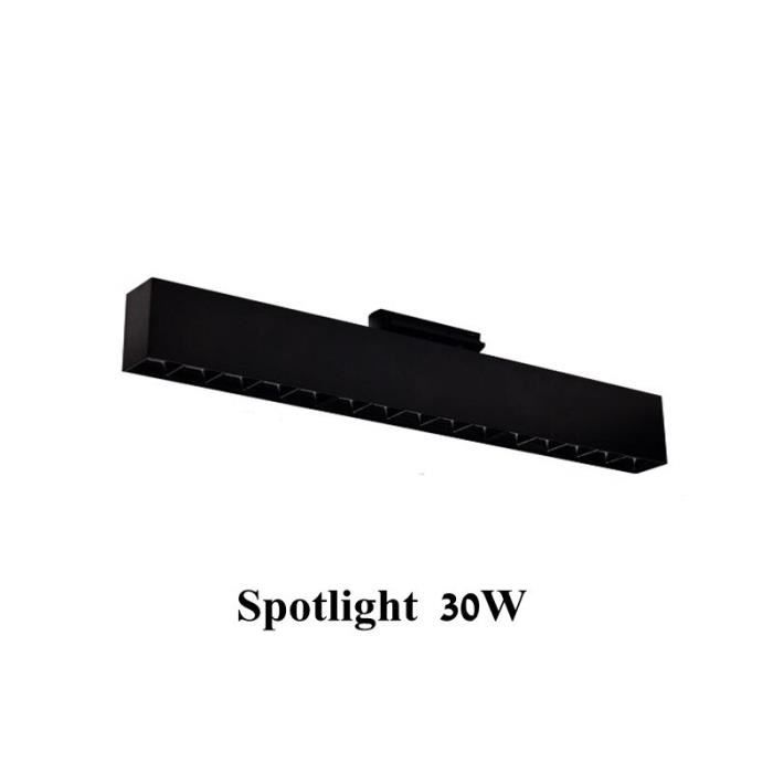 PLAFONNIER,Black Spotlight 30W-DIMMABLE-Neutral Light--Spot lumineux ...
