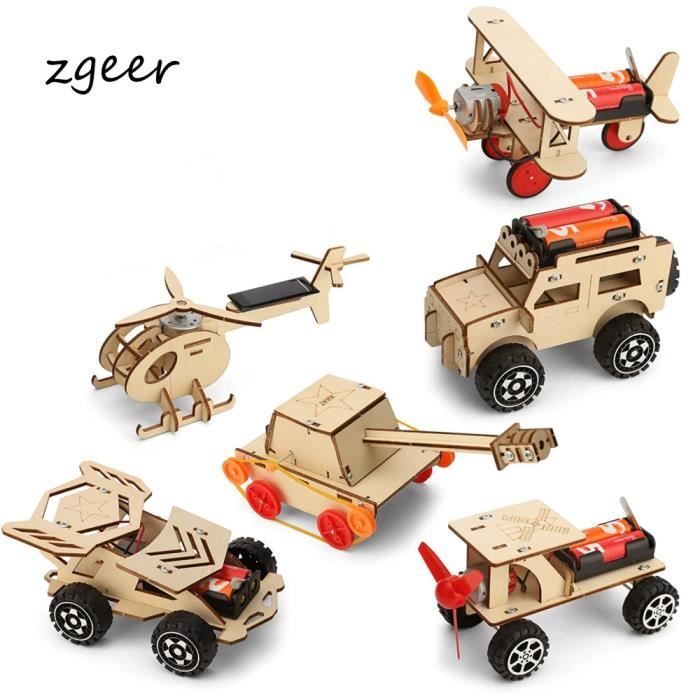 Kit de construction STEM pour enfants 6 en 1,kit de construction de ...